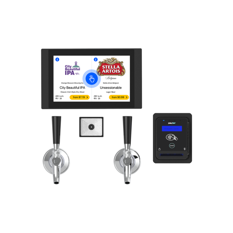 2-Tap Mini Self-Pour Station - PourMyBev