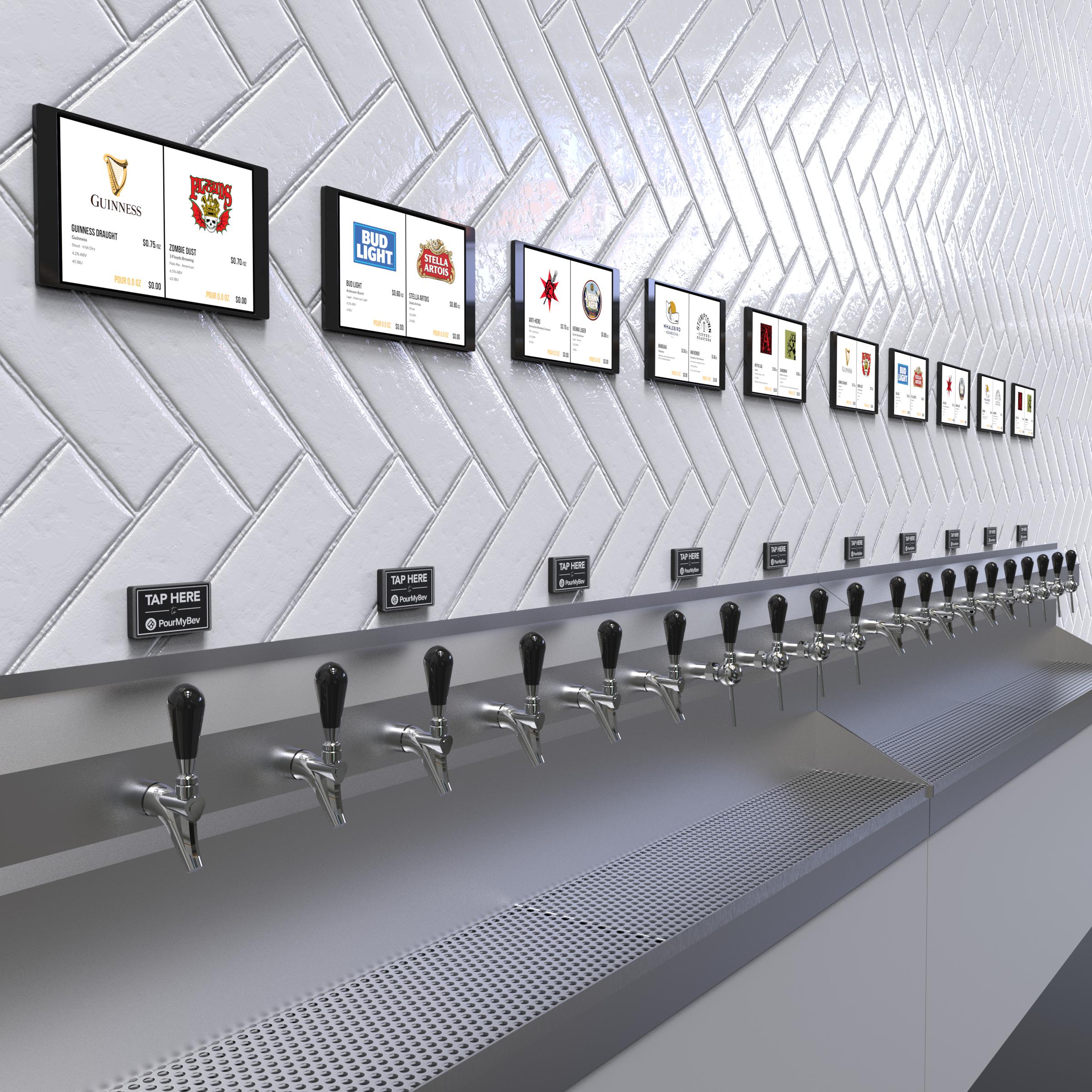 Self-Pour Tap Wall - PourMyBev