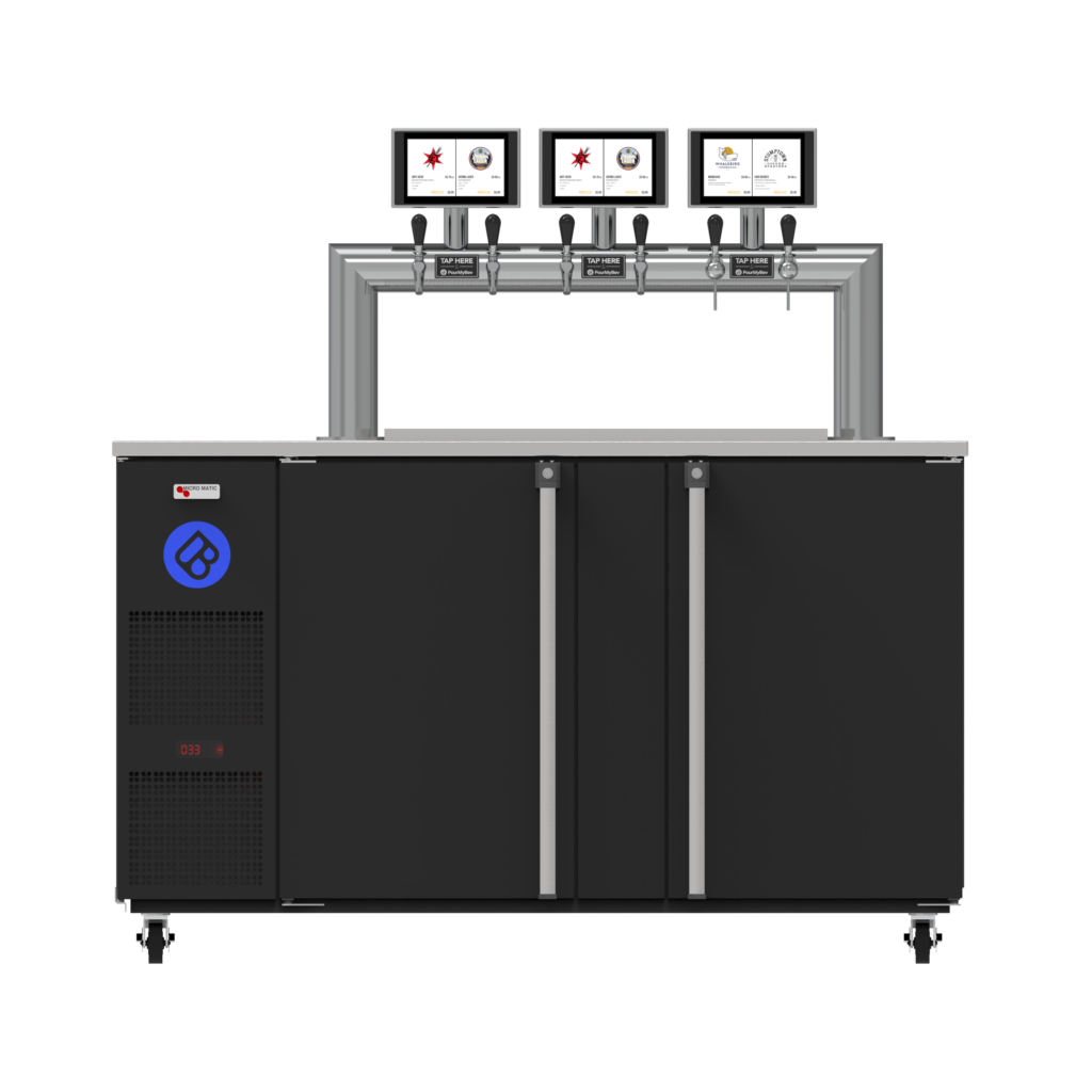 Premium Self-Pour Beer Stations: Bar & Events