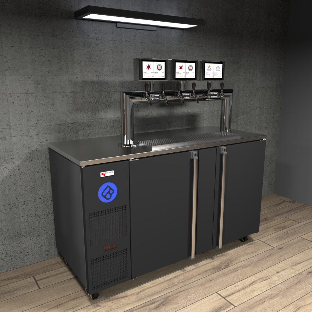 Premium Self-Pour Beer Stations: Bar & Events
